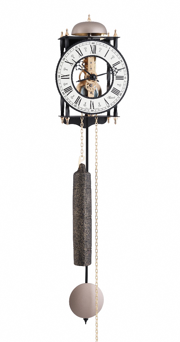 Hermle skeleton wall clock - white dial — Clocks.com.au